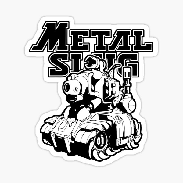 "Legendary METAL SLUG" Sticker by Robertonzales | Redbubble