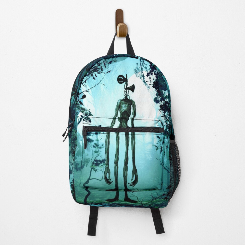 "Siren head in horror background " Backpack for Sale by Nishad4 | Redbubble