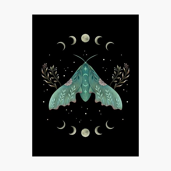 Art & Collectibles Eye Art Midnight Pop Designs Celestial Moth Phone ...
