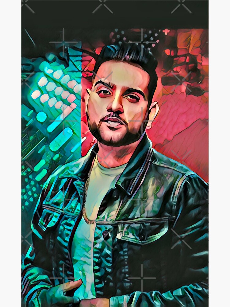 "Vintage Best Men Women Karan Aujla Of Important Choices" Sticker for ...