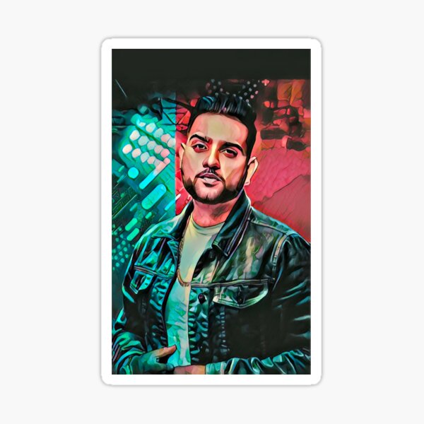 "Vintage Best Men Women Karan Aujla Of Important Choices" Sticker for ...