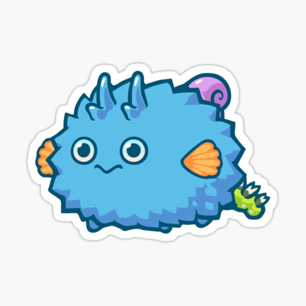 "Dusk - Axie Infinity" Sticker for Sale by e-z4k | Redbubble