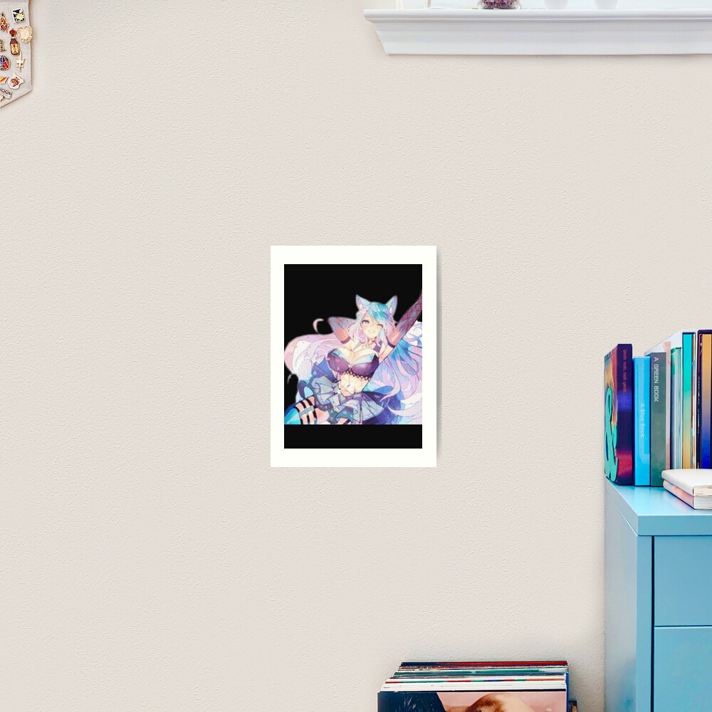 "Silvervale Vshojo vtuber Sticker Copy" Art Print by MichaelFuckerer ...