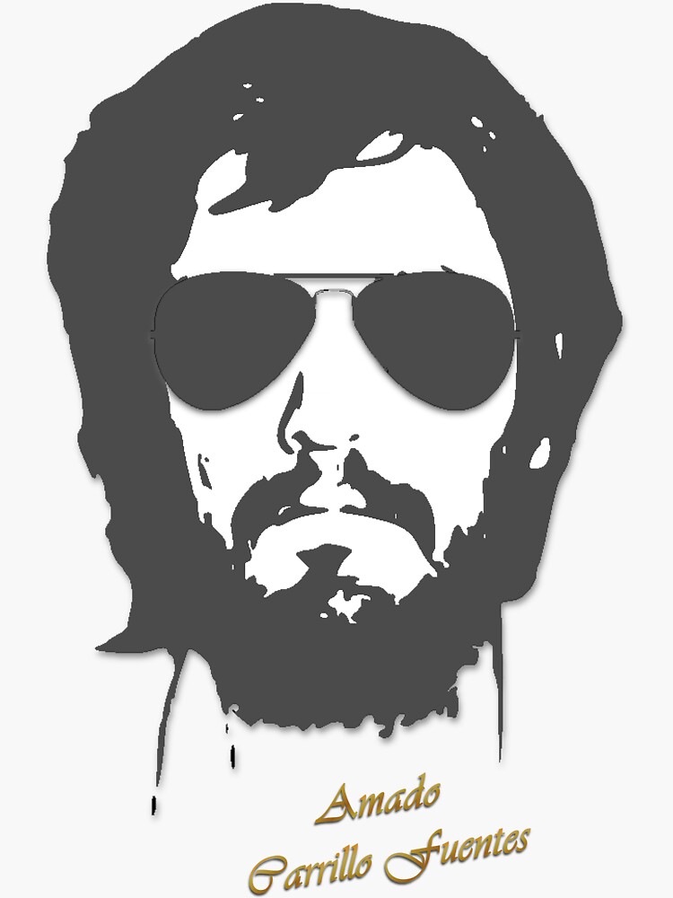 "Amado Carrillo Fuentes 3" Sticker for Sale by Stelviostrada | Redbubble