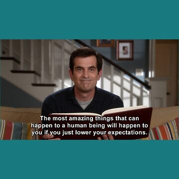 "Phil Dunphy Phil_s-osophy quote Modern Family " Greeting Card for Sale ...