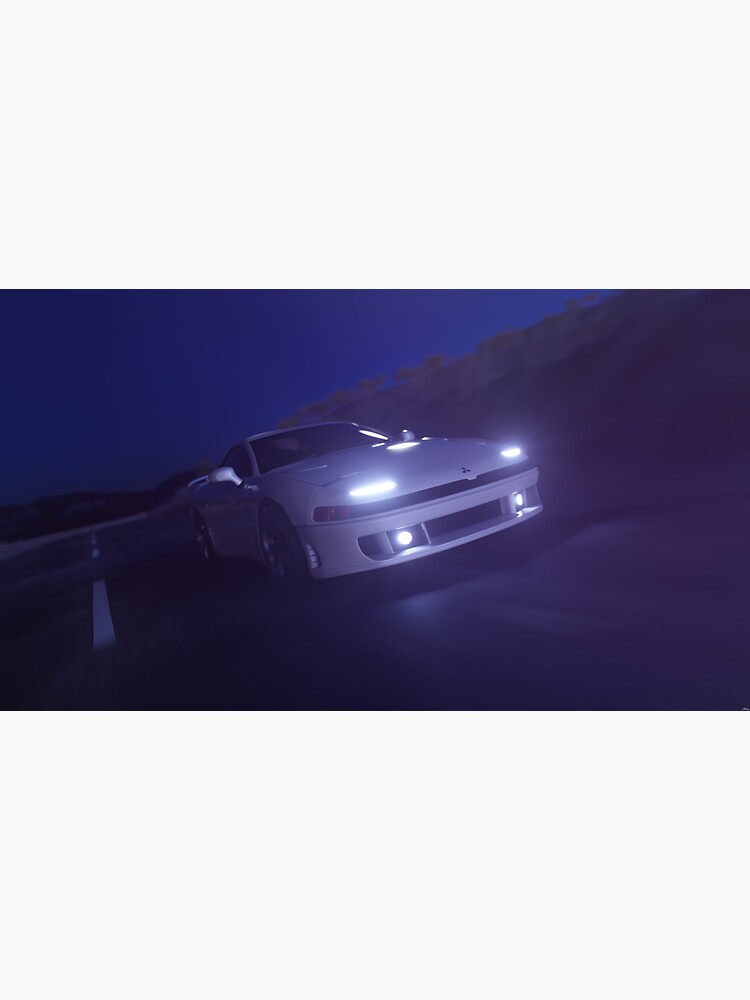 "Mitsubishi 3000GT GTO 1992" Sticker by sksdesign | Redbubble