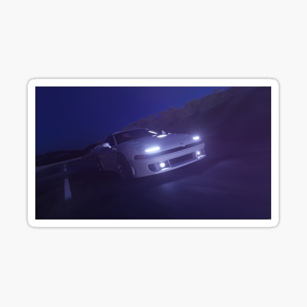 "Mitsubishi 3000GT GTO 1992" Sticker by sksdesign | Redbubble