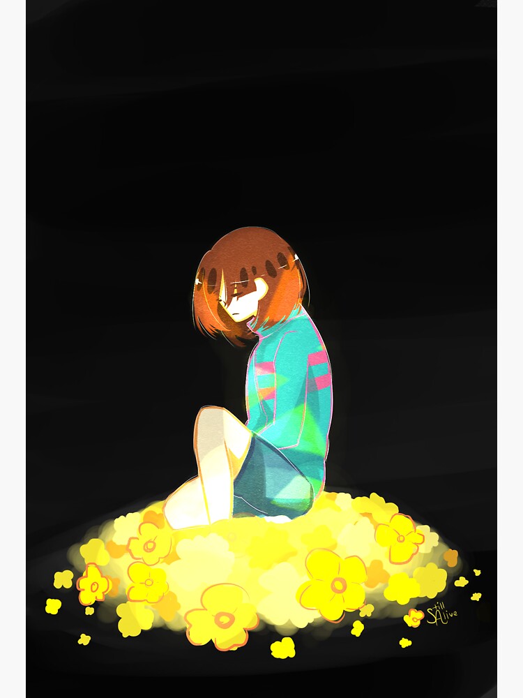 "Undertale ~ Frisk" Sticker for Sale by StillAlive | Redbubble