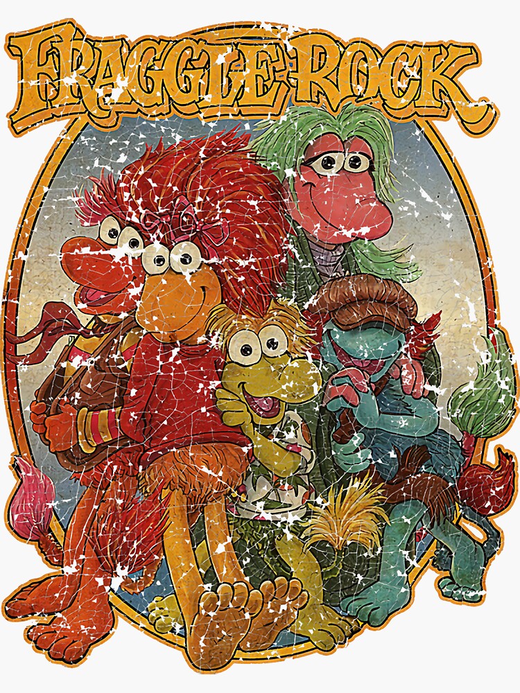 "Fraggle Rock" Sticker by emongtoridafa | Redbubble