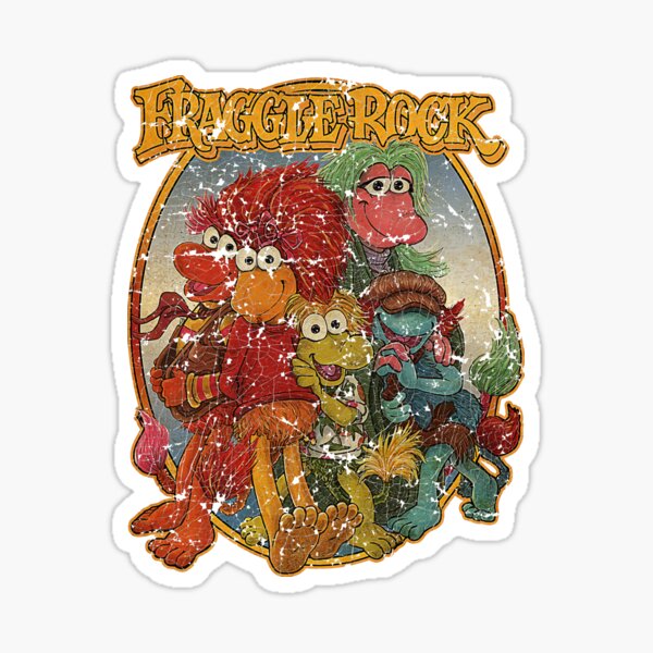 "Fraggle Rock" Sticker by emongtoridafa | Redbubble