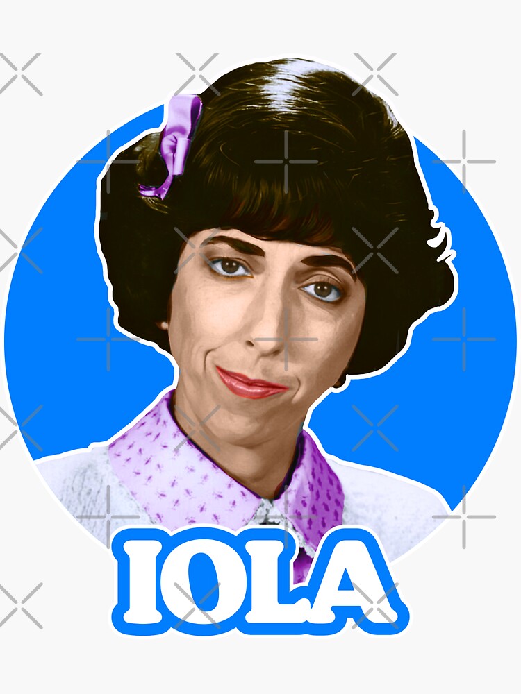 "Iola Boyland Mama's Family" Sticker for Sale by ourkid | Redbubble