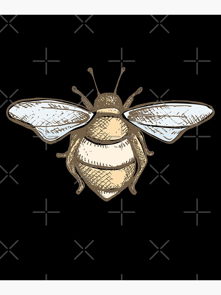 "Vintage Manchester worker bee the symbol of Manchester" Poster by mo ...
