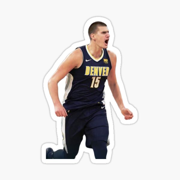 "Fun art Nikola Jokic " Sticker by rizkyaaldeb | Redbubble