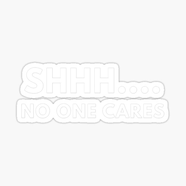 "Shh " Sticker by rifleoval | Redbubble