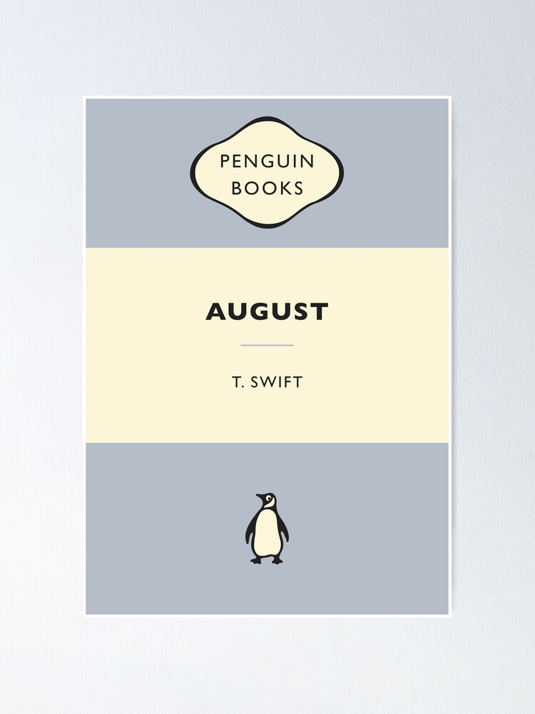 "august blue book cover" Poster for Sale by dontwannadance | Redbubble