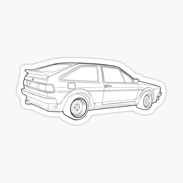 Vw Scirocco Stickers | Redbubble