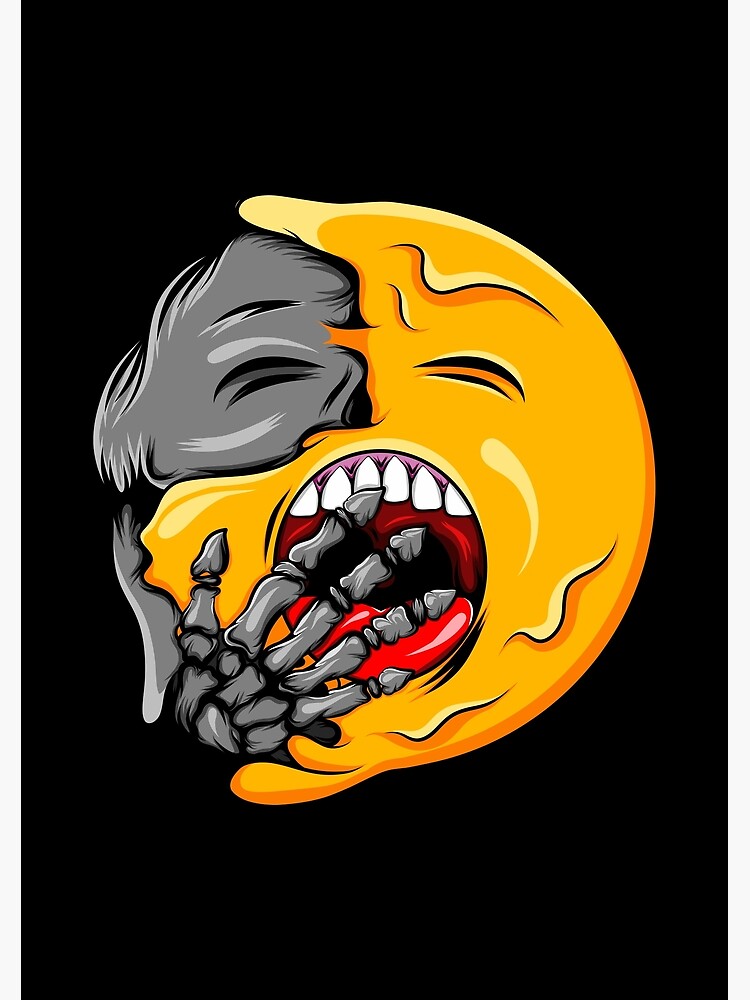 "Tired Zombie Emoji" Poster for Sale by D3monic | Redbubble