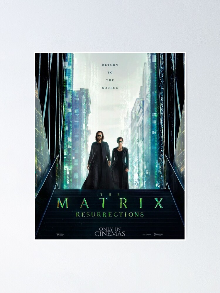 "The Matrix 4 Return To The Source" Poster for Sale by lettiorenzia ...