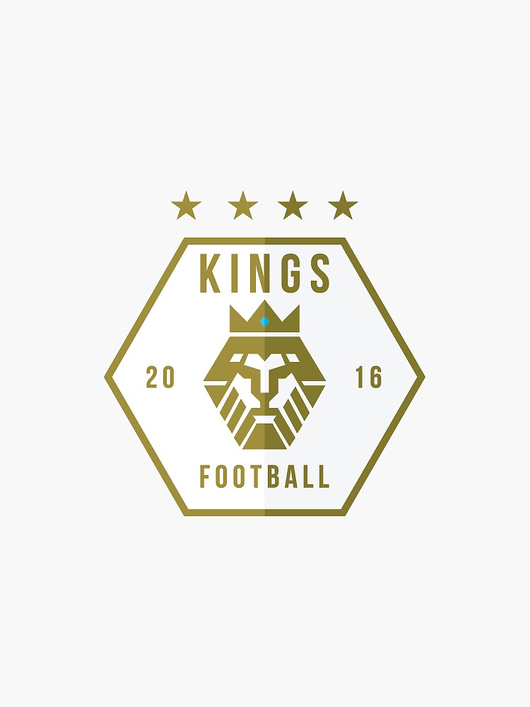 "Kings Football Sport Sticker" Sticker by robbertjandrost | Redbubble