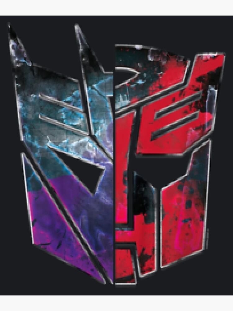 "Transformers: War For Cybertron Decepticon Autobot Split " Poster for ...