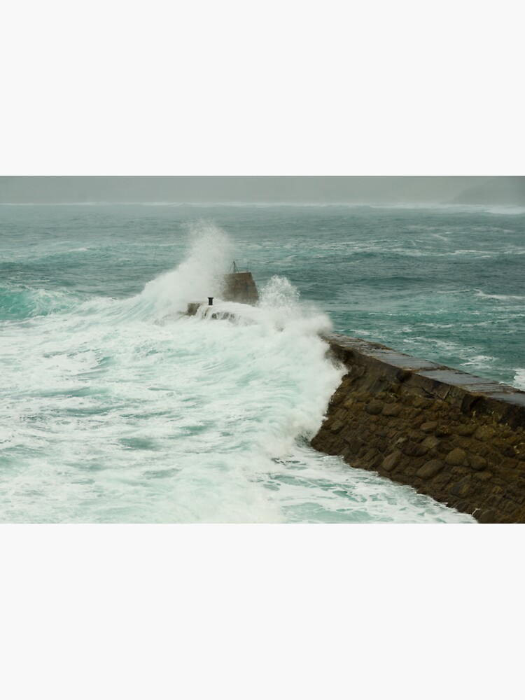 "Sennen cove breakwater" Sticker for Sale by mustardland | Redbubble