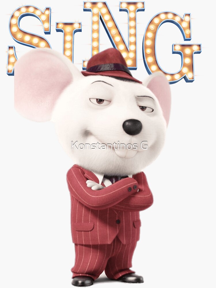 "Mike from SING movie" Sticker for Sale by kgiannoudis | Redbubble