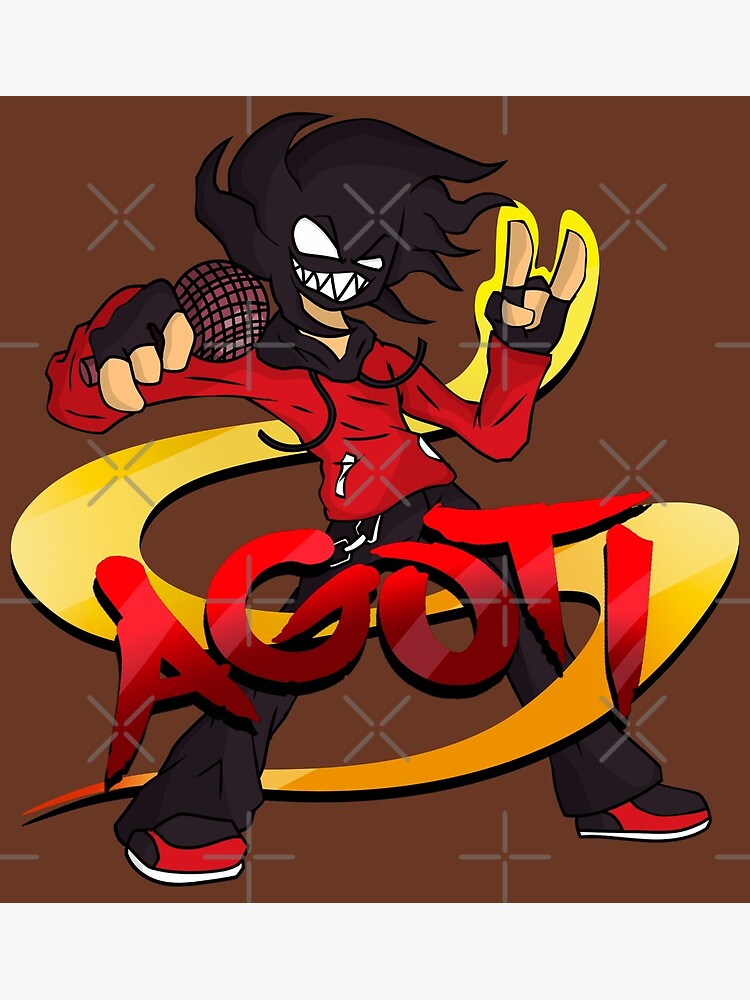"new AGOTI fnf mod character Graffiti" Art Print for Sale by AbrekArt ...
