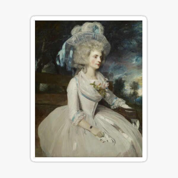 "Lady Skipwith (1787) - Joshua Reynolds" Sticker for Sale by ...
