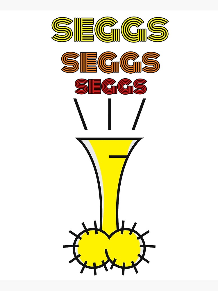 "Seggs Funny Meme" Poster by daniela-pris | Redbubble