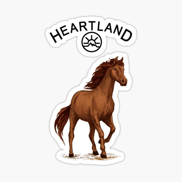 "Heartland, Heartland Horse" Sticker for Sale by STARPULL | Redbubble