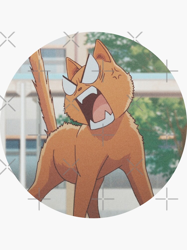"Kyo Kun Cat" Sticker for Sale by AnaArtCorner | Redbubble