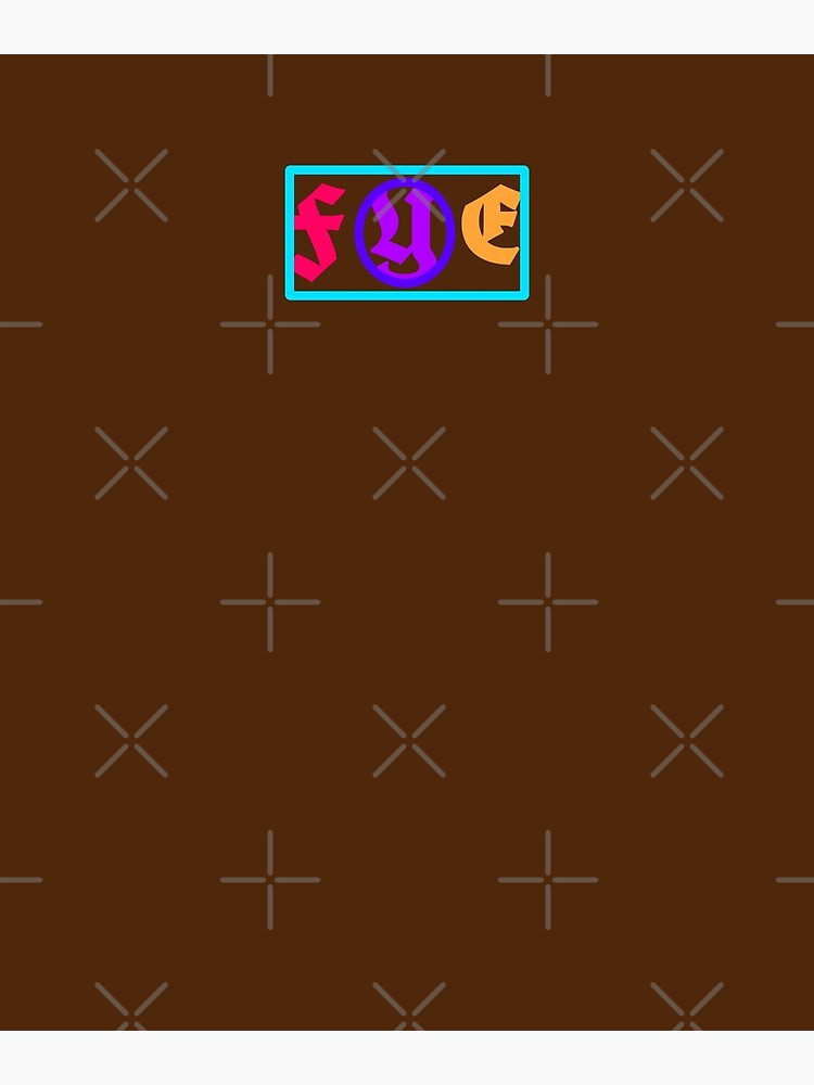 ""FYE" 01 is a text design in aesthetic colors by Code03." Photographic ...