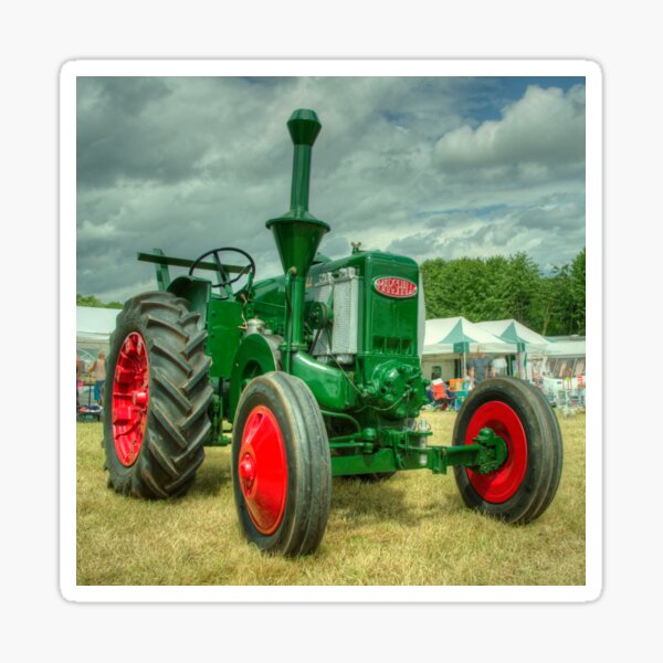 "The Marshall Tractor " Sticker for Sale by Rob Hawkins | Redbubble