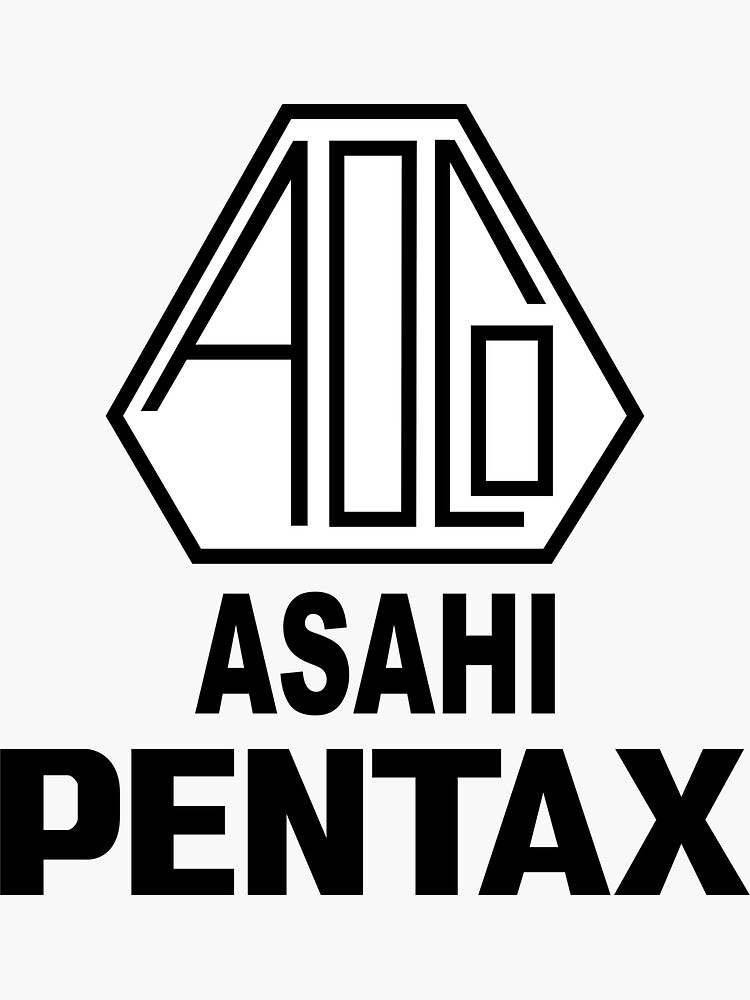Pegatina «Logotipo de Asahi Optical / Asahi Pentax» de peteroldfield ...