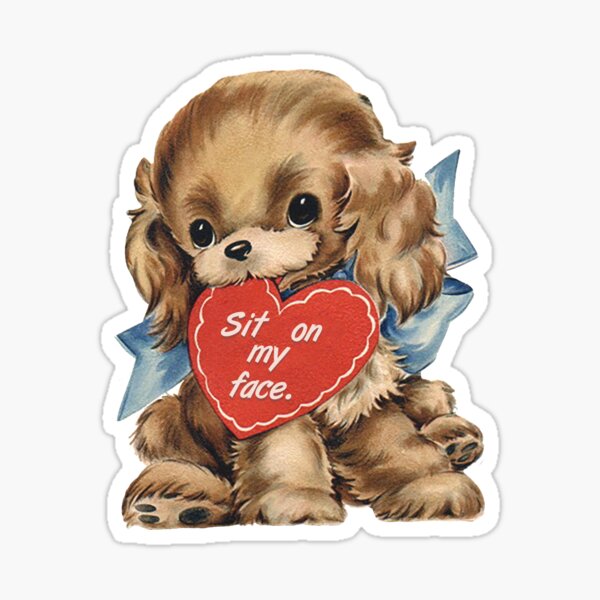 "Sit." Sticker for Sale by ToruandMidori | Redbubble