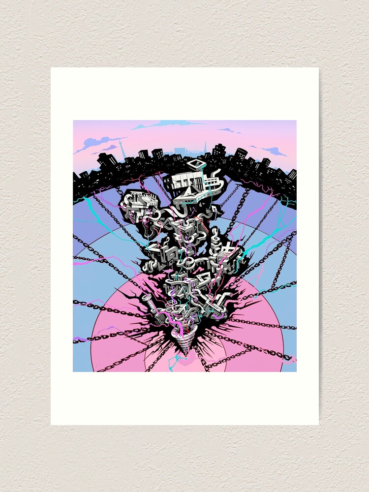 "Persona 5 Pastel Mementos Loading Screen" Art Print for Sale by ...