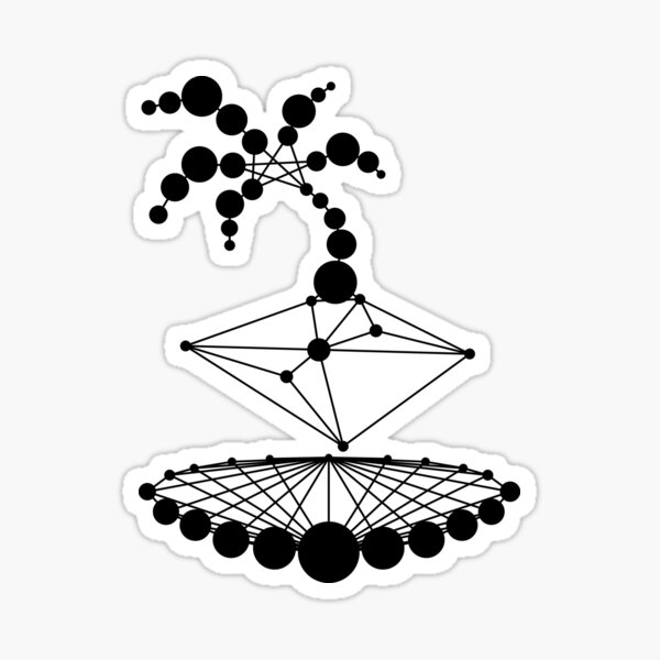 "Nifty Island: Legendary Plam Homage" Sticker by MetaHype | Redbubble