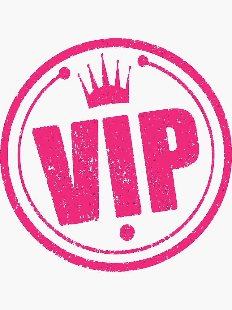 "NEW VIP" Sticker by z00x | Redbubble