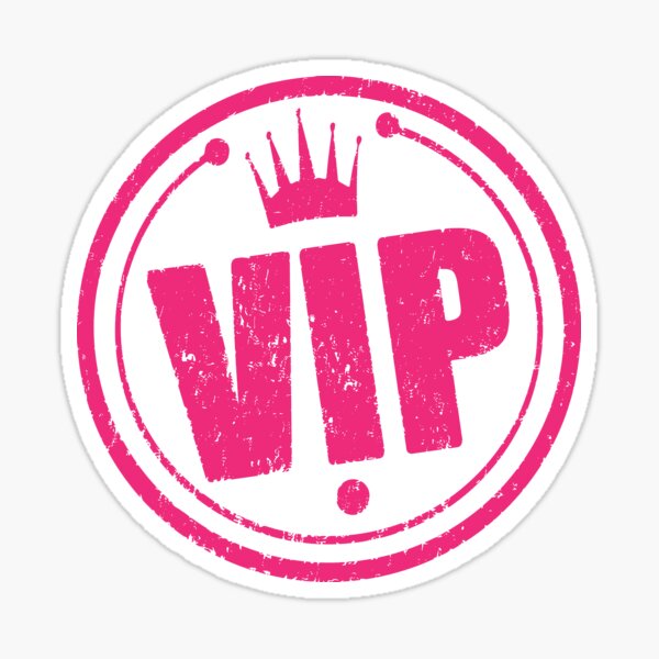 "NEW VIP" Sticker by z00x | Redbubble