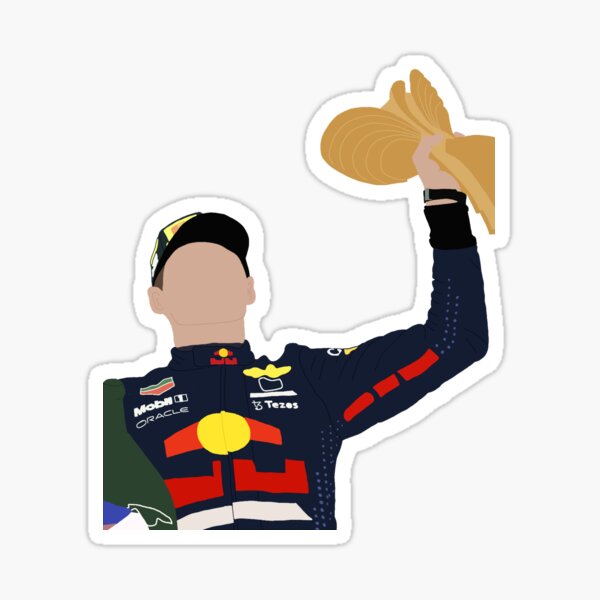 "Max Verstappen World Champion" Sticker for Sale by jordaypearce ...