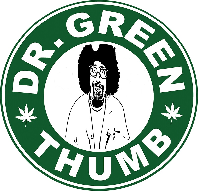 "Dr. Green THumb" Stickers by Hek B | Redbubble