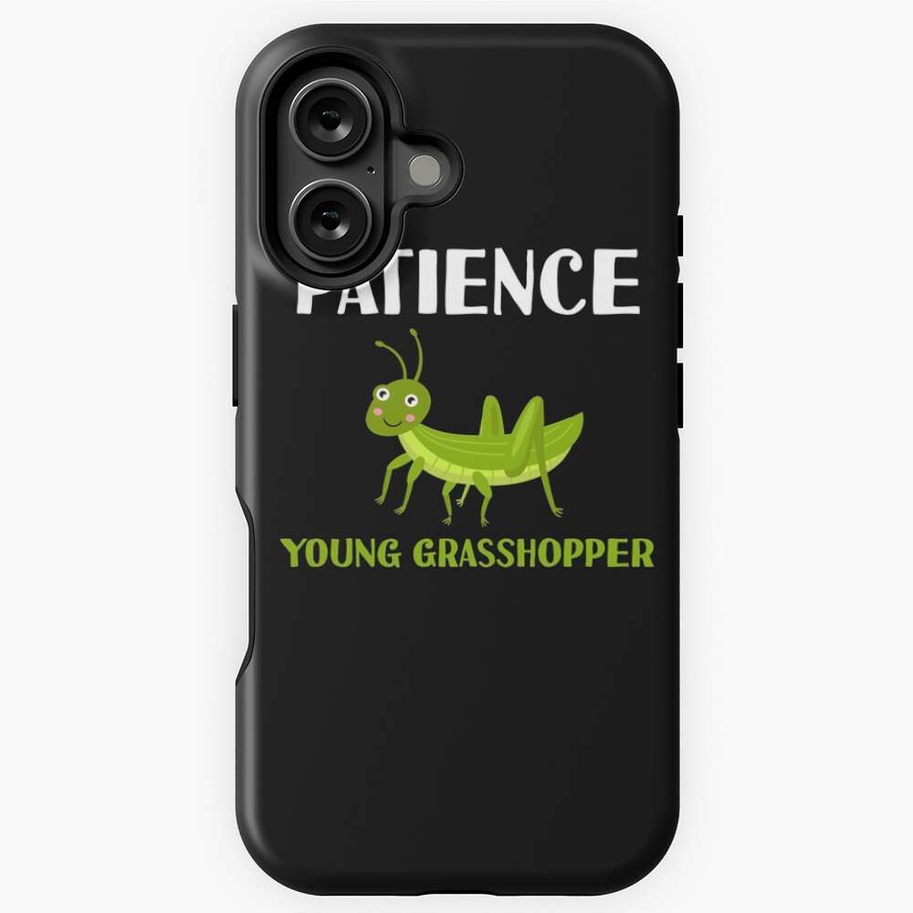 "Patience Young Grasshopper Funny Meme Kawaii Grasshoppers" Poster for ...