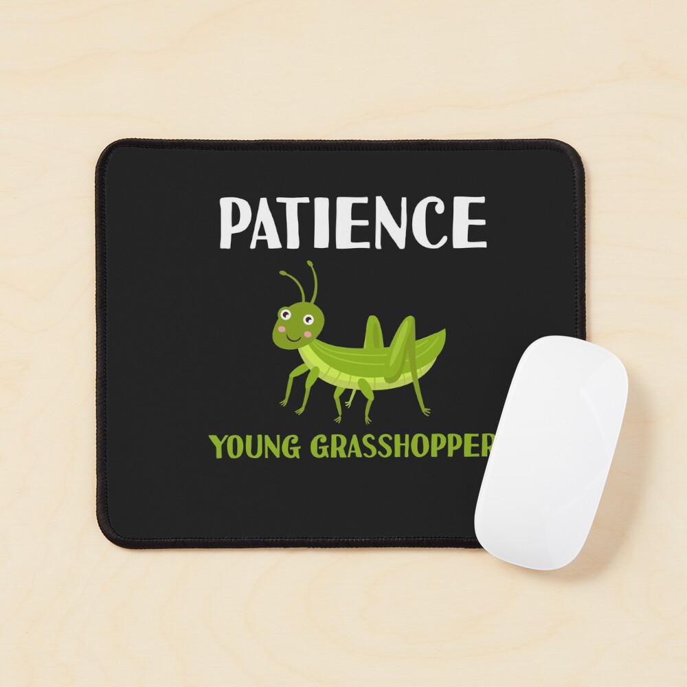 "Patience Young Grasshopper Funny Meme Kawaii Grasshoppers" Poster for ...