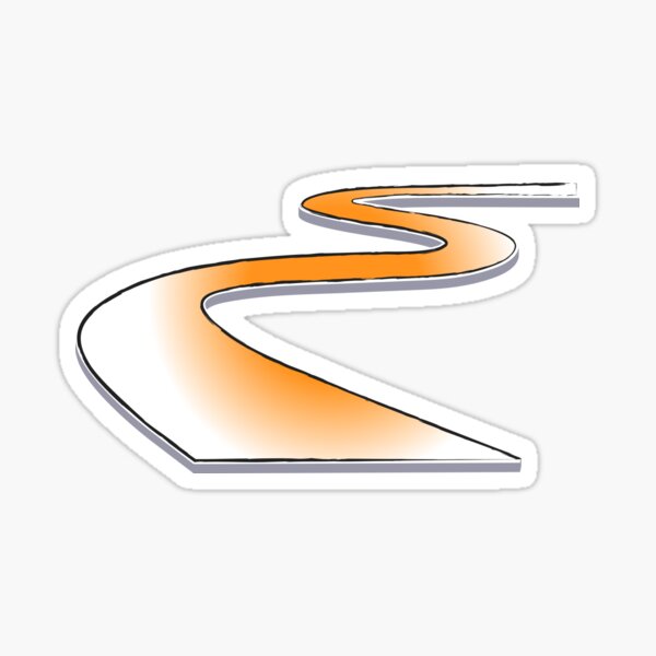 "Road Process" Sticker for Sale by ELMEHDIMEDIA | Redbubble
