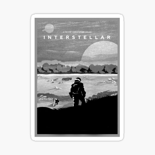"Interstellar" Sticker by athyabm | Redbubble