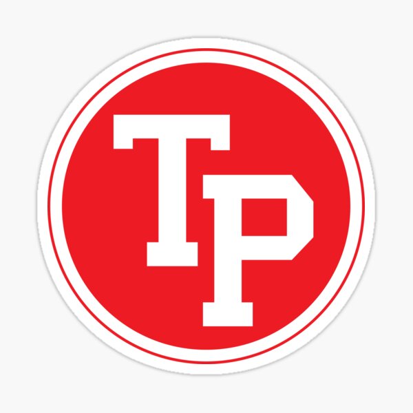 "TP High School" Sticker by DCdesign | Redbubble