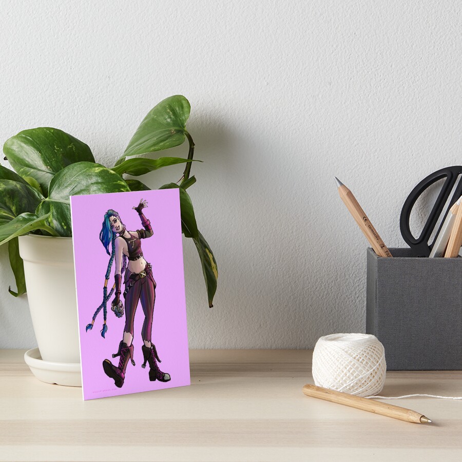 "Jinx no background " Art Board Print by HollyPierson | Redbubble