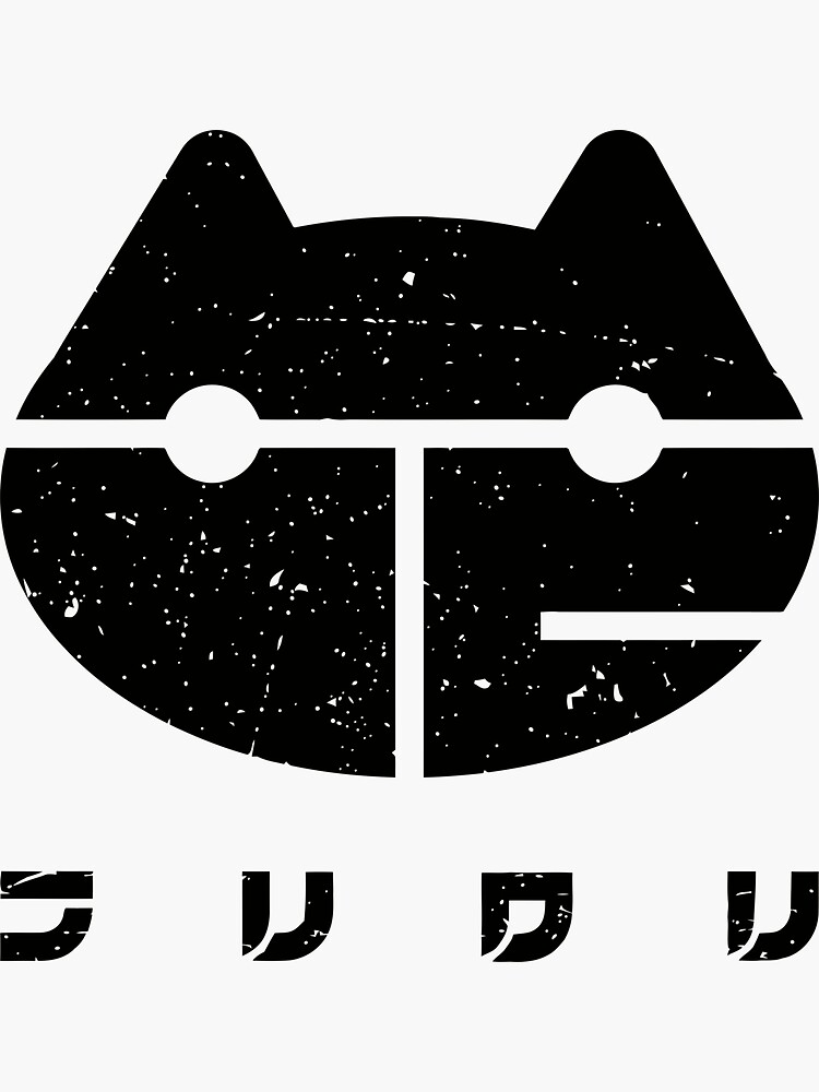"TAKKUN CAT FLCL" Sticker by hadigiyon | Redbubble
