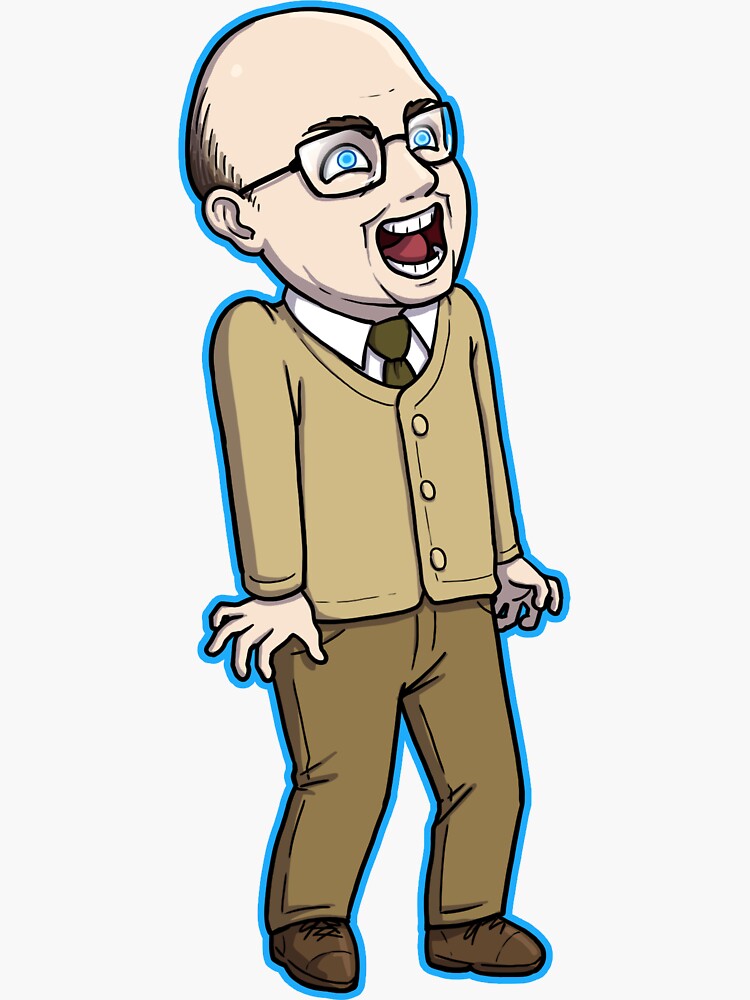 "Lil Colin Robinson" Sticker for Sale by JadedSketch | Redbubble