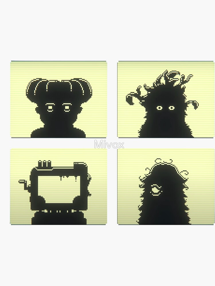 "The Scrybes - Inscryption" Sticker for Sale by Mivox | Redbubble